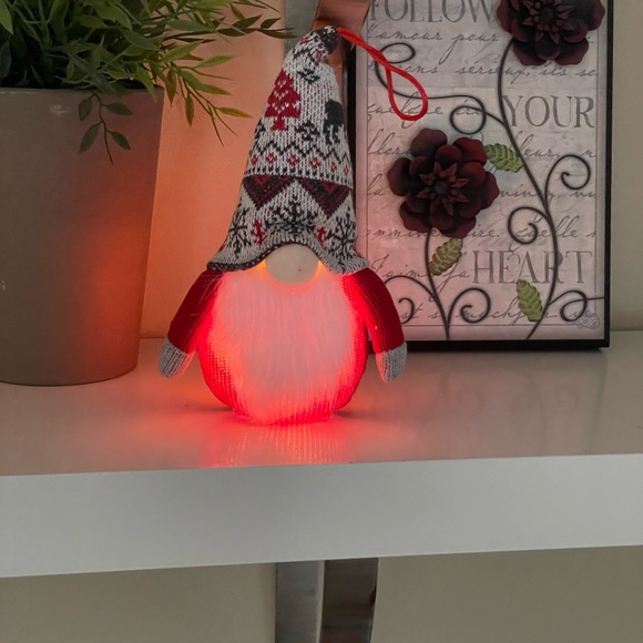 Holiday | Led Glowing Christmas Gnome Light Santa Doll Lamp Hangable ...